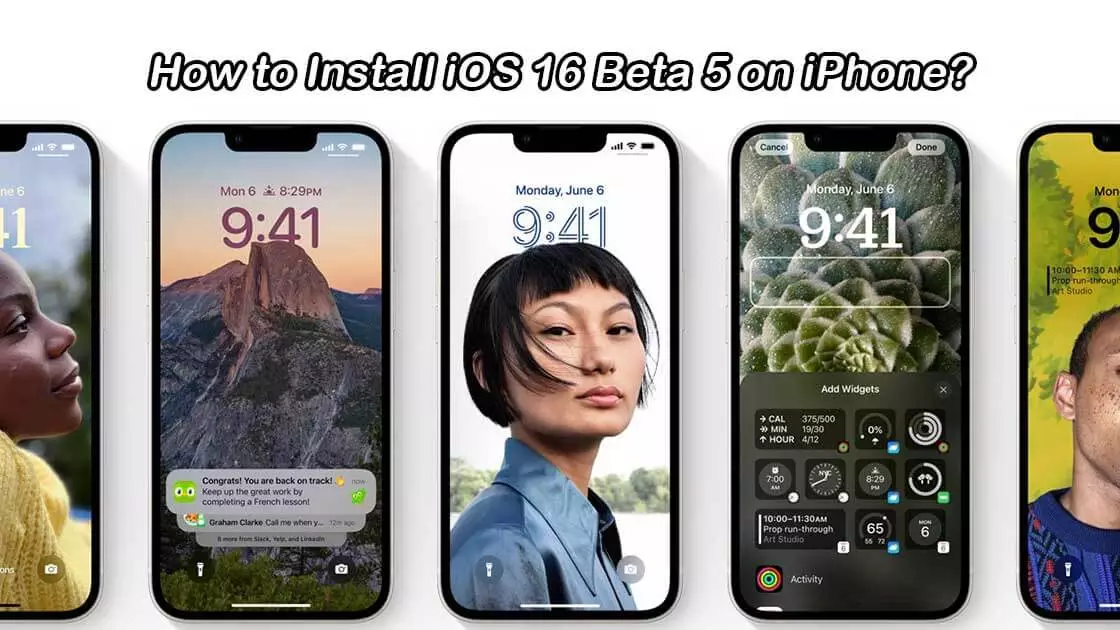 ¿Cómo instalar iOS 16 beta 5 e iOS 17 en iPhone? Una guía completa ...