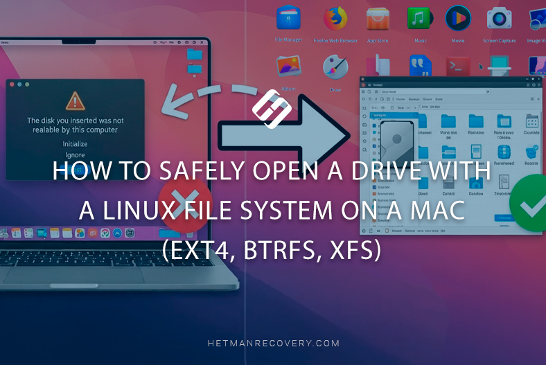 Cómo abrir con seguridad una unidad con un sistema de archivos Linux en ...