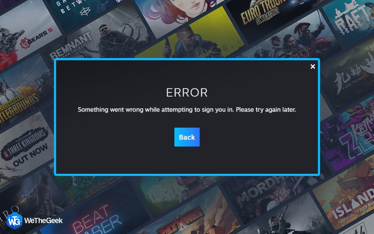 Cómo solucionar el código de error E84 en Steam para Windows - Geek Global
