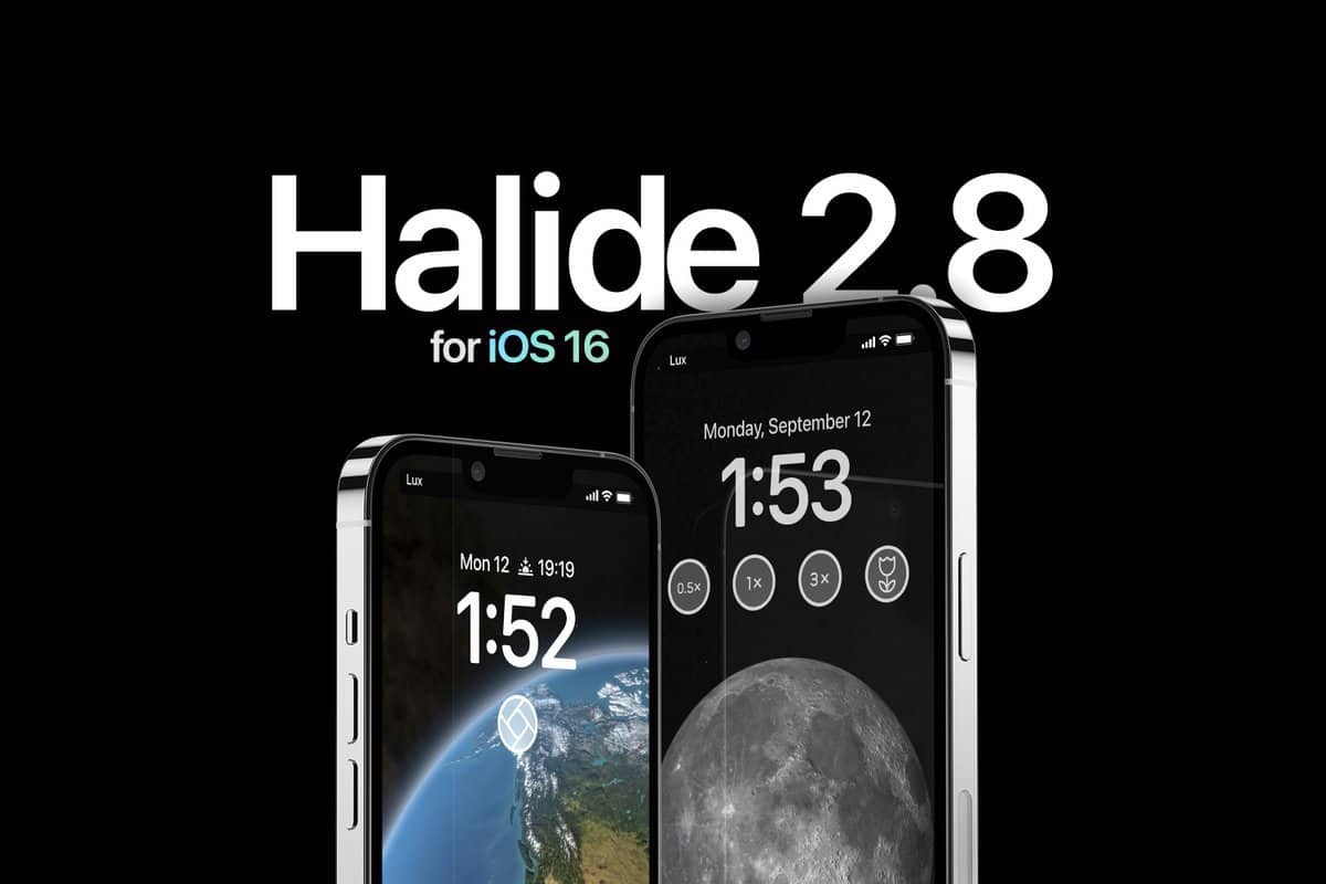 La aplicación Halide Mark II agrega widgets de pantalla de bloqueo iOS 16, soporte para iPhone ...