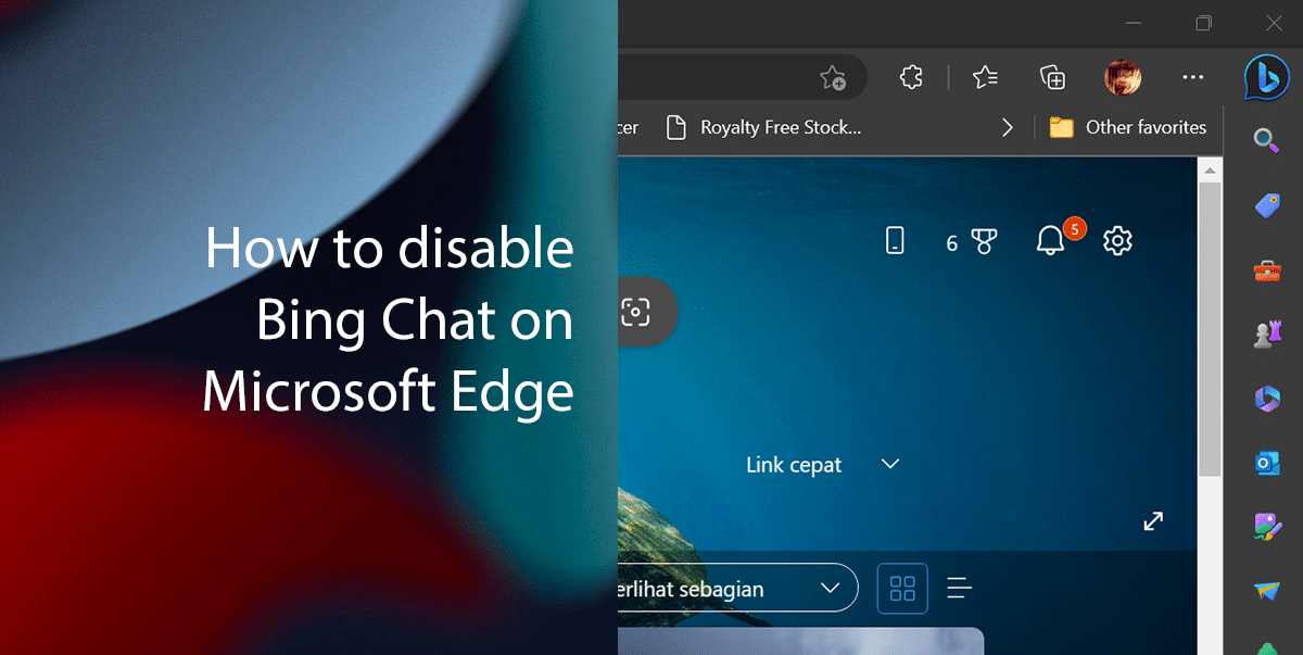 Cómo deshabilitar Bing Chat en Microsoft Edge - Geek Global