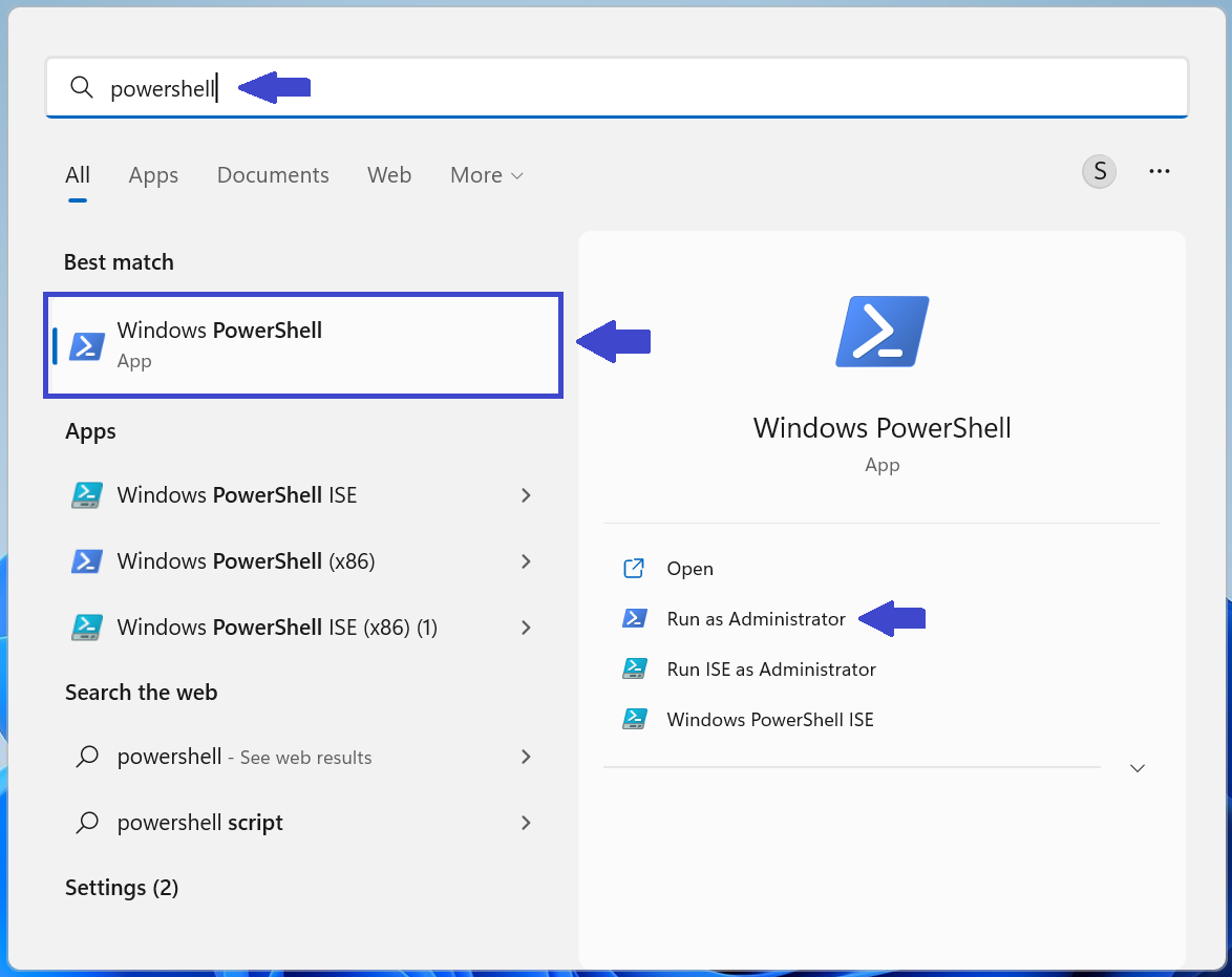 Cómo abrir PowerShell como administrador en Windows 11