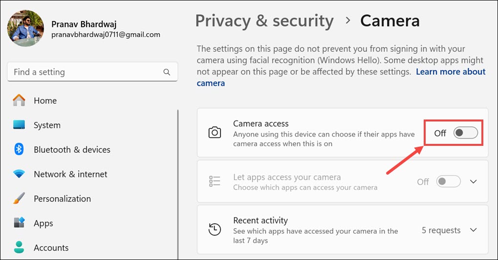 Cómo arreglar la cámara no funciona en Cisco Webex en Windows 11 - Geek ...