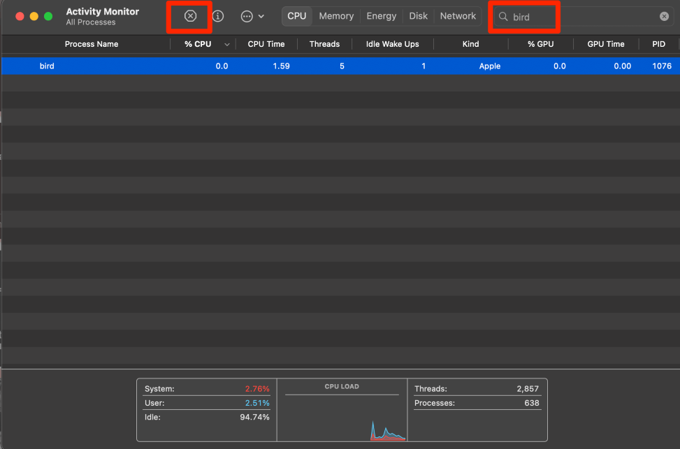 ¿Qué es el proceso de aves en Mac y por qué causa una CPU alta? - Geek Global