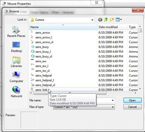 Cómo cambiar el puntero del mouse en las computadoras de Windows 7 - Geek Global