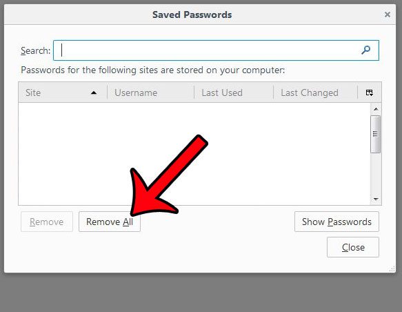 Cómo eliminar las contraseñas guardadas en Firefox - Geek Global