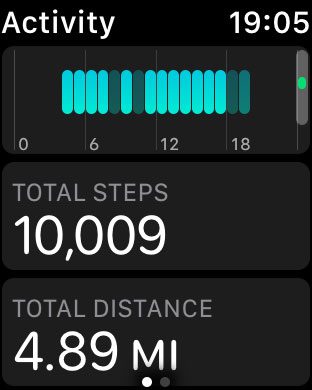 Cómo ver su conteo de pasos en un Apple Watch - Geek Global