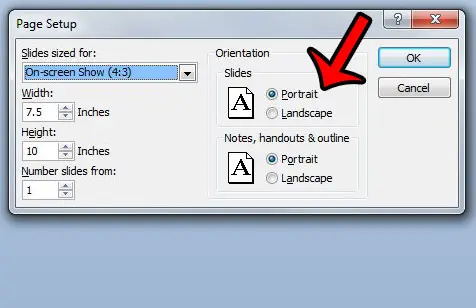 Cómo hacer PowerPoint Portrait en PowerPoint 2010
