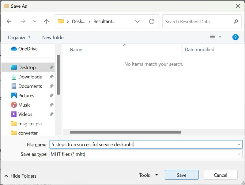 Come convertire MSG in MHT con o senza Outlook MS? - Geek Global