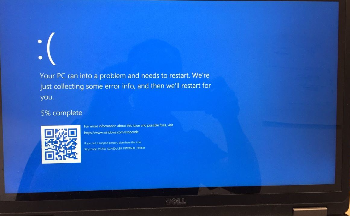 Risolto: Errore interno degli schermi video BSOD (BUG VEALI 0x00000119 ...