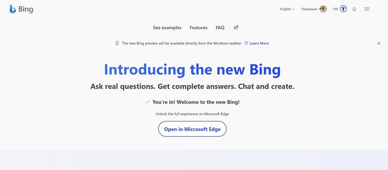Come iscriverti e utilizzare la nuova chat Bing alimentata da Chatgpt ...