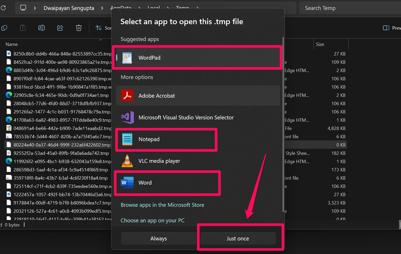 Come aprire i file TMP su Windows 11 - Geek Global