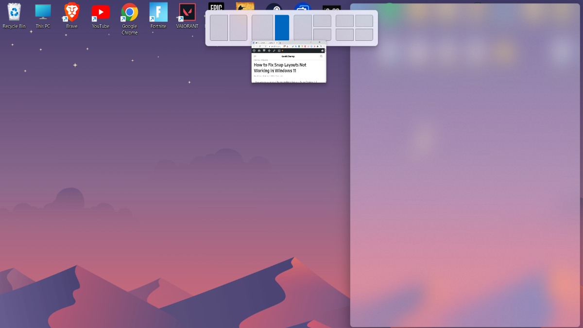 Come correggere i layout snap che non funziona in Windows 11 - Geek Global