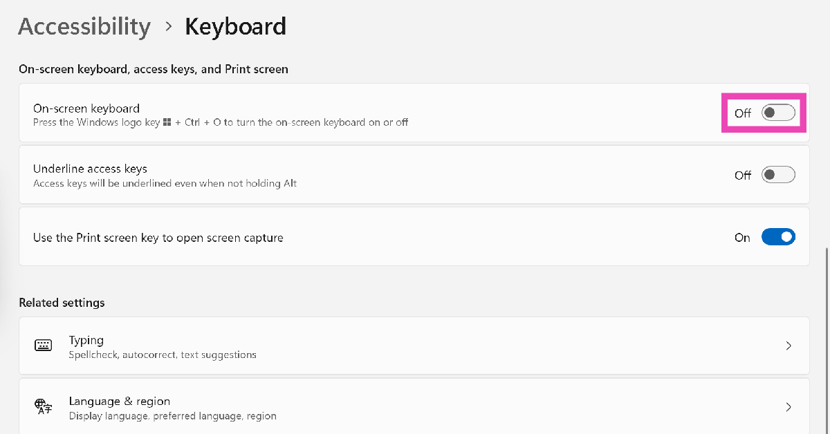 Come abilitare la tastiera sullo schermo su Windows 11: Top 3 Ways ...
