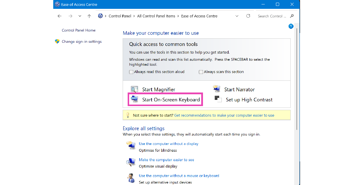 Come abilitare la tastiera sullo schermo su Windows 11: Top 3 Ways ...