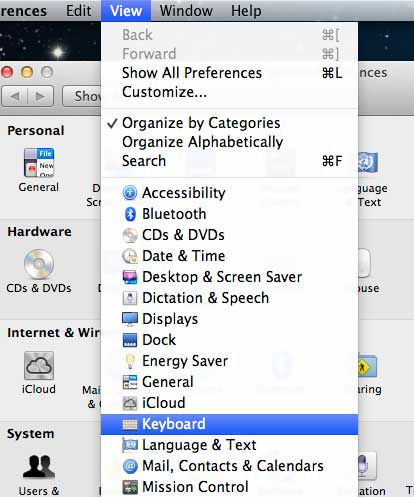Come modificare il tasto di comando per un Mac su una tastiera di Windows