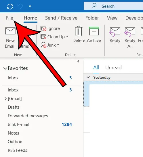 Come inserire come testo in Microsoft Outlook per Office 365