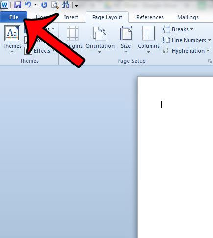 Come salvare un documento come modello in Word 2010