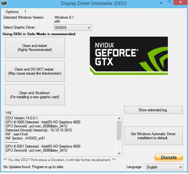 Resolvido: a instalação do driver GeForce Game Ready não pode continuar ...