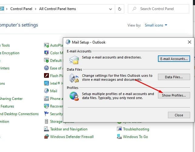 O arquivo de dados do Outlook não pode ser acessado erro 0x8004010f ...