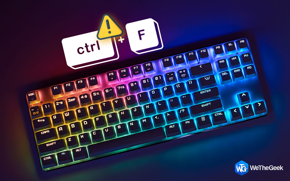 Como consertar Ctrl + F não funcionando no Windows 11/10