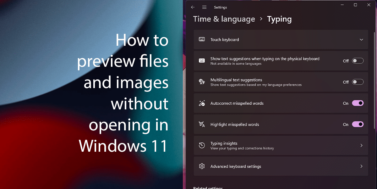 Como visualizar arquivos e imagens sem abrir no Windows 11 - Geek Global