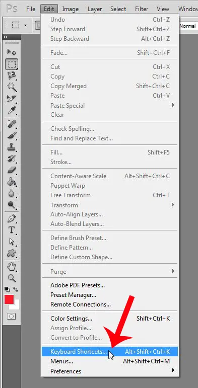 Como criar um atalho de teclado para girar imagens no Photoshop CS5 - Geek Global