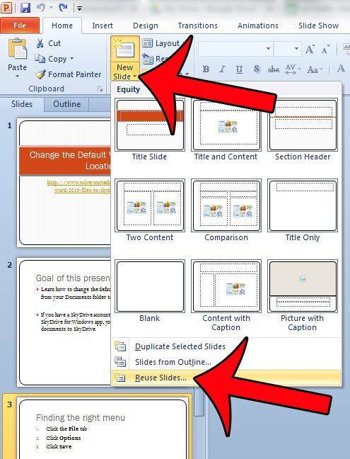 Como mesclar arquivos no PowerPoint 2010 - Geek Global