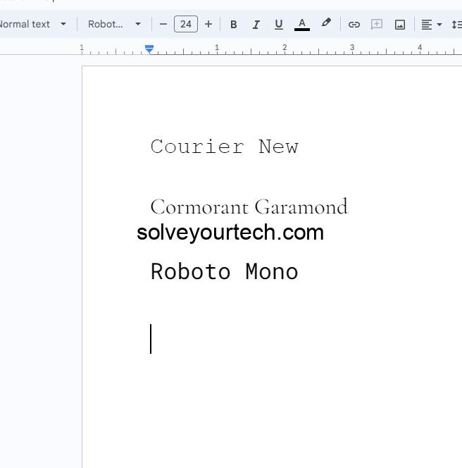 Care sunt cele mai bune fonturi pentru mașini de scris pe Google Docs ...