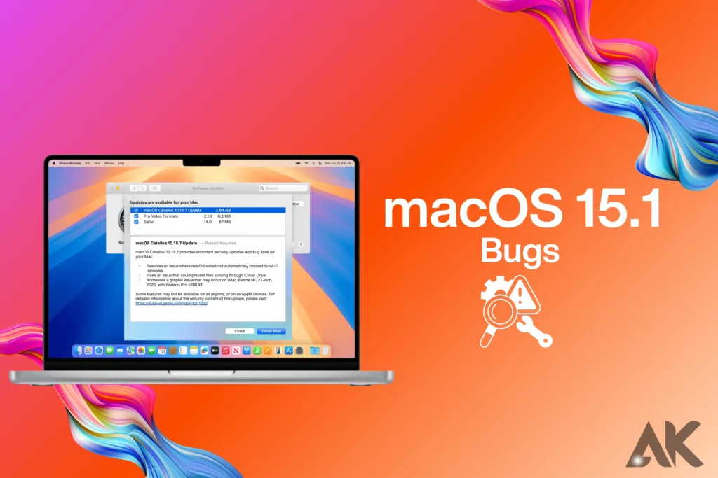 Bogues macOS 15.1: problèmes courants et comment les corriger - Geek Global