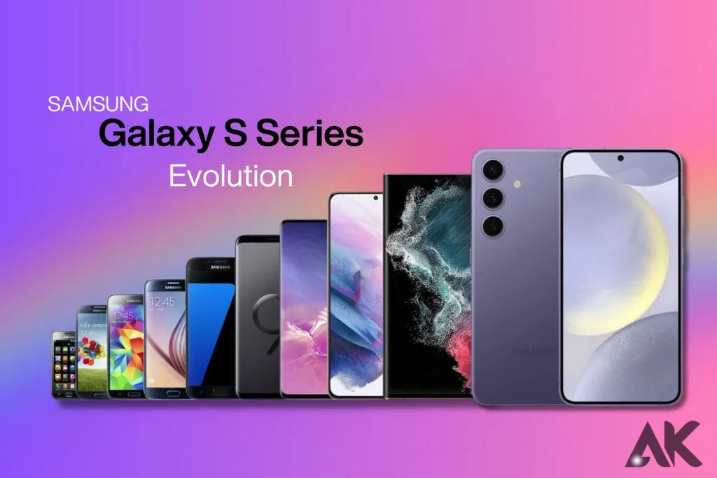 L’évolution de la série Galaxy S : du S1 au S24 FE - Geek Global