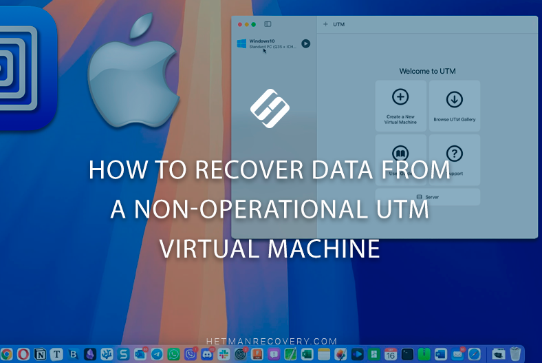 Comment récupérer les données d'une machine virtuelle UTM non ...