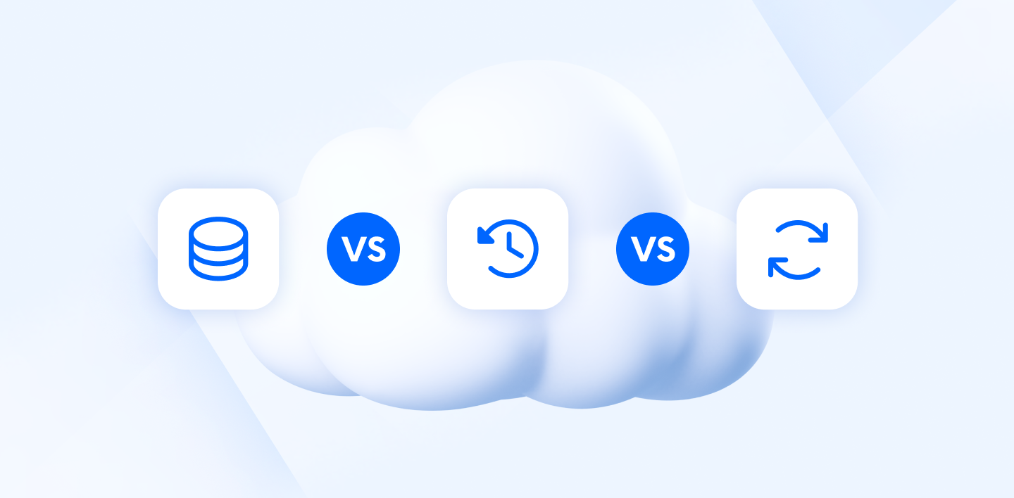 Un guide du stockage cloud vs sauvegarde cloud vs synchronisation cloud ...