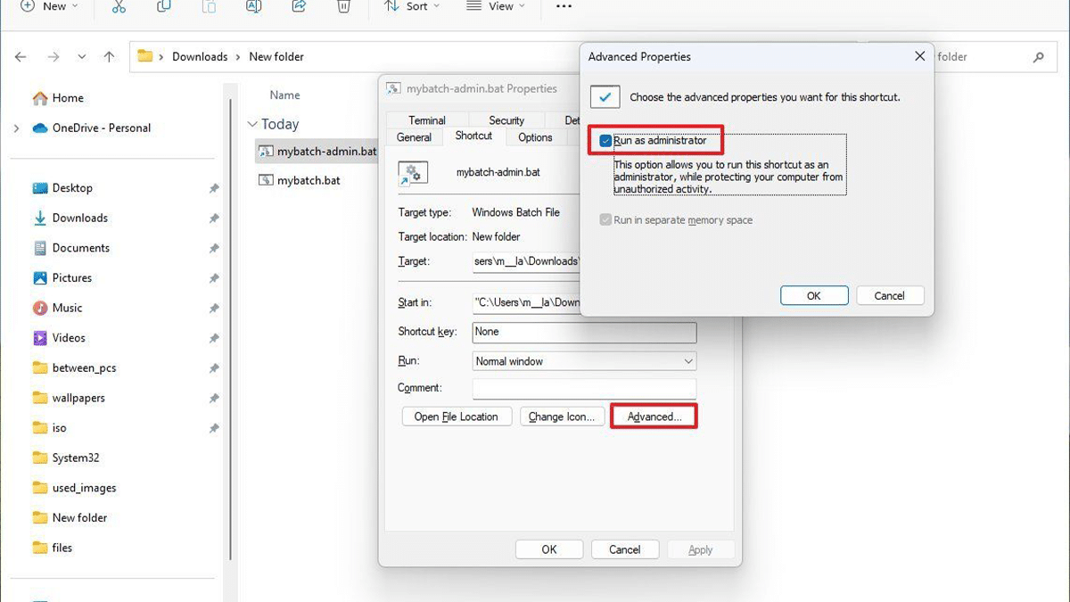 Comment exécuter un fichier batch toujours en tant qu'administrateur ...