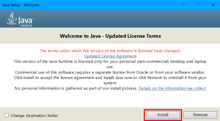 Comment installer Java Jre sur Windows 11 - Geek Global