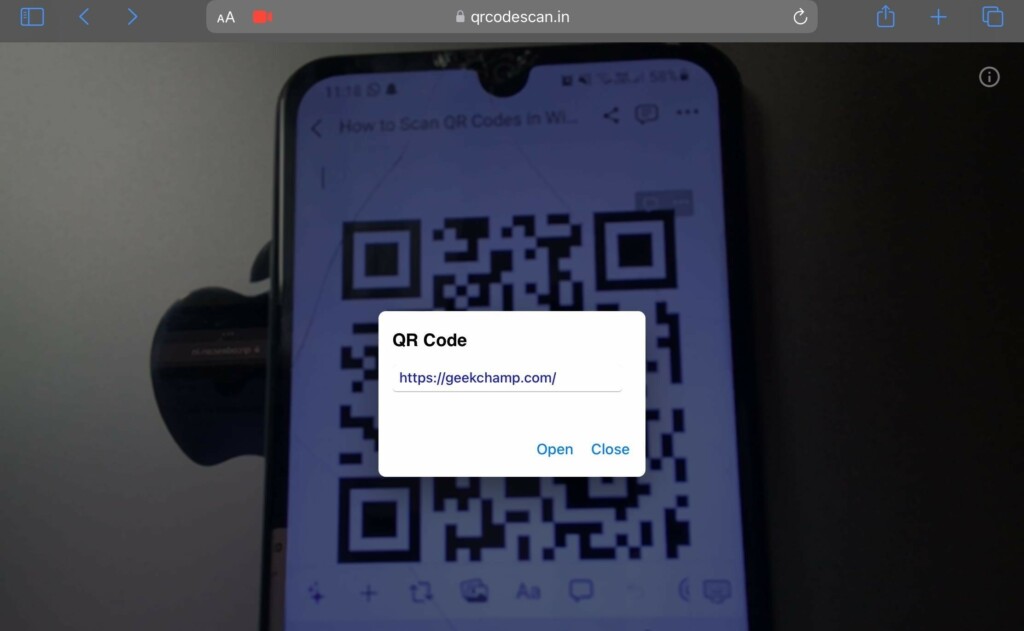 Comment scanner les codes QR dans Windows 11 - Geek Global