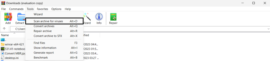 Comment installer et utiliser Winrar dans Windows 11 - Geek Global