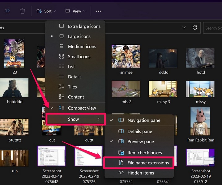Comment afficher les extensions de fichiers sous Windows 11 - Geek Global
