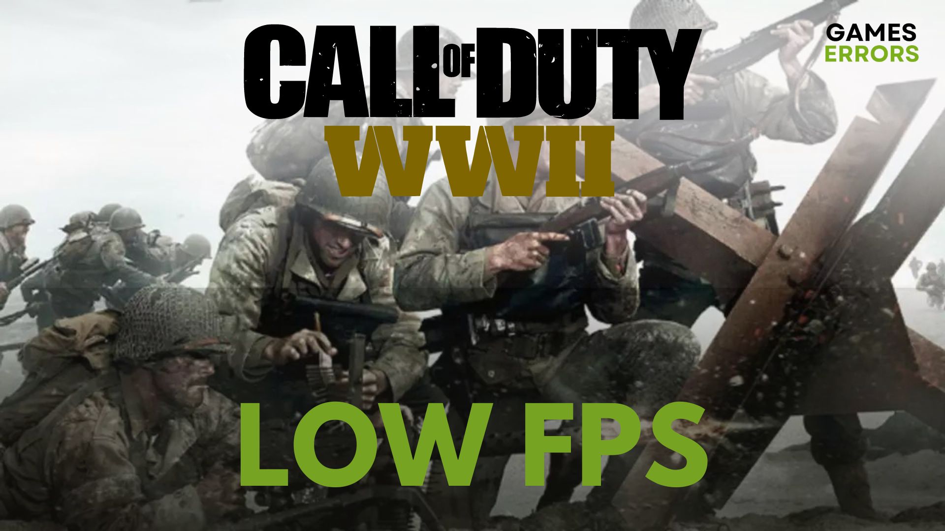 COD WW2 FPS LOW: Comment fixer le bégaiement et le décalage sur PC ...