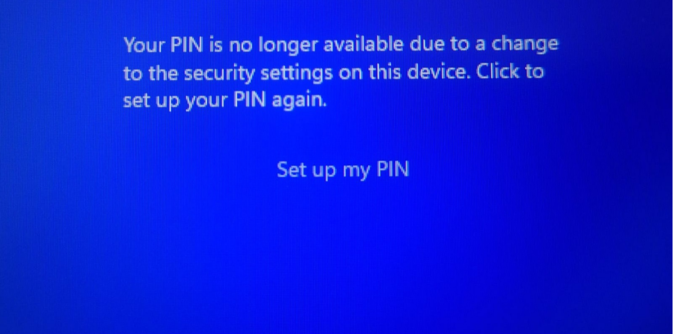 Correction: votre broche n'est plus disponible en raison d'une modification du paramètre de ...