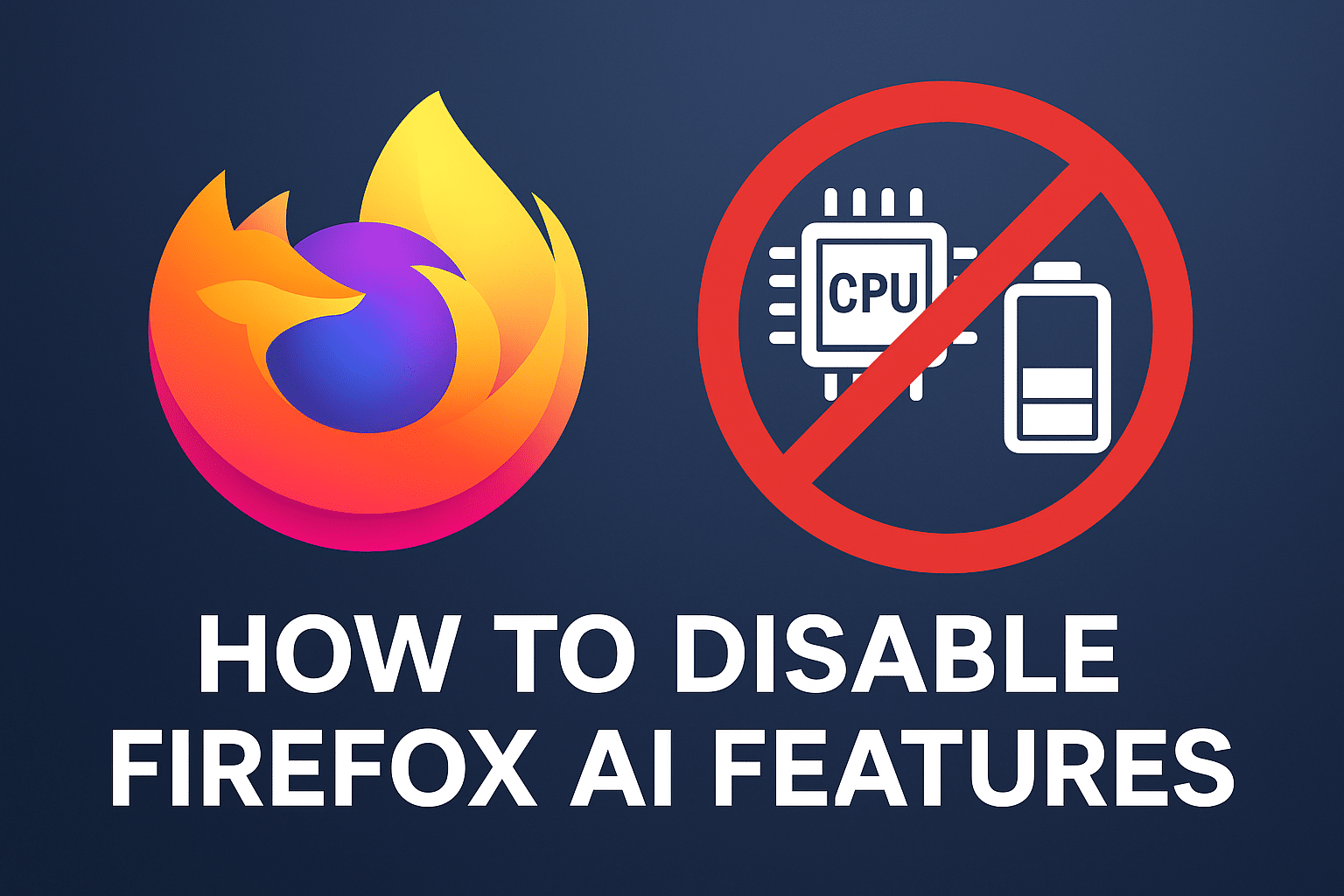Comment désactiver le regroupement d'onglets Firefox AI pour arrêter l'épuisement du processeur ...