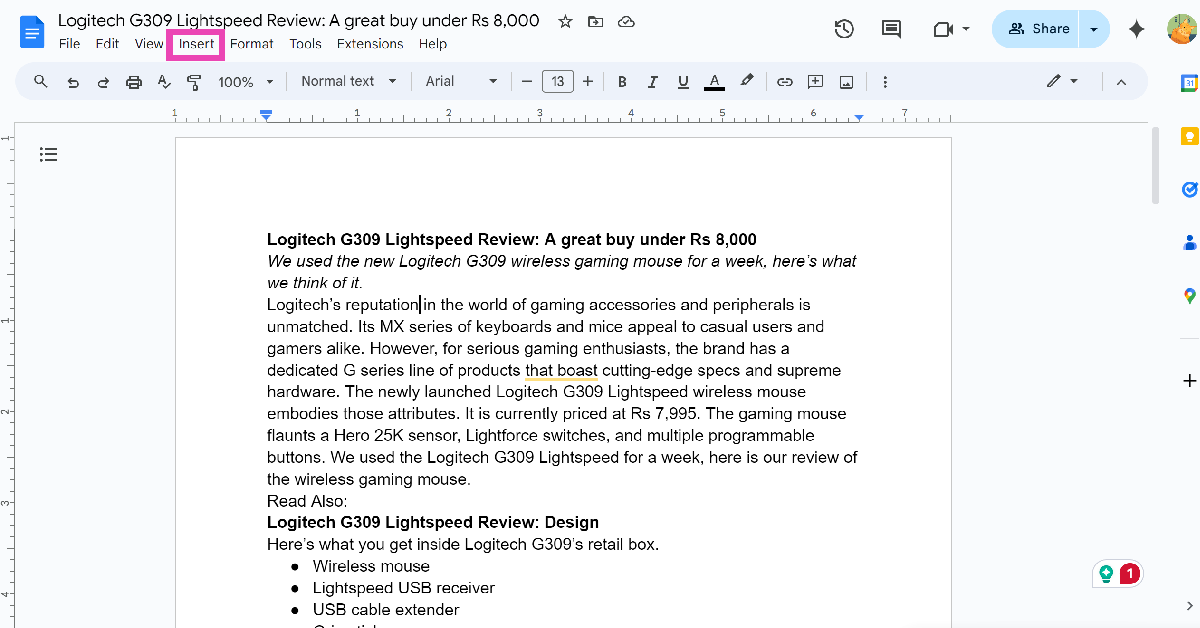 Comment ajouter des notes de bas de page dans Google Docs (2024)