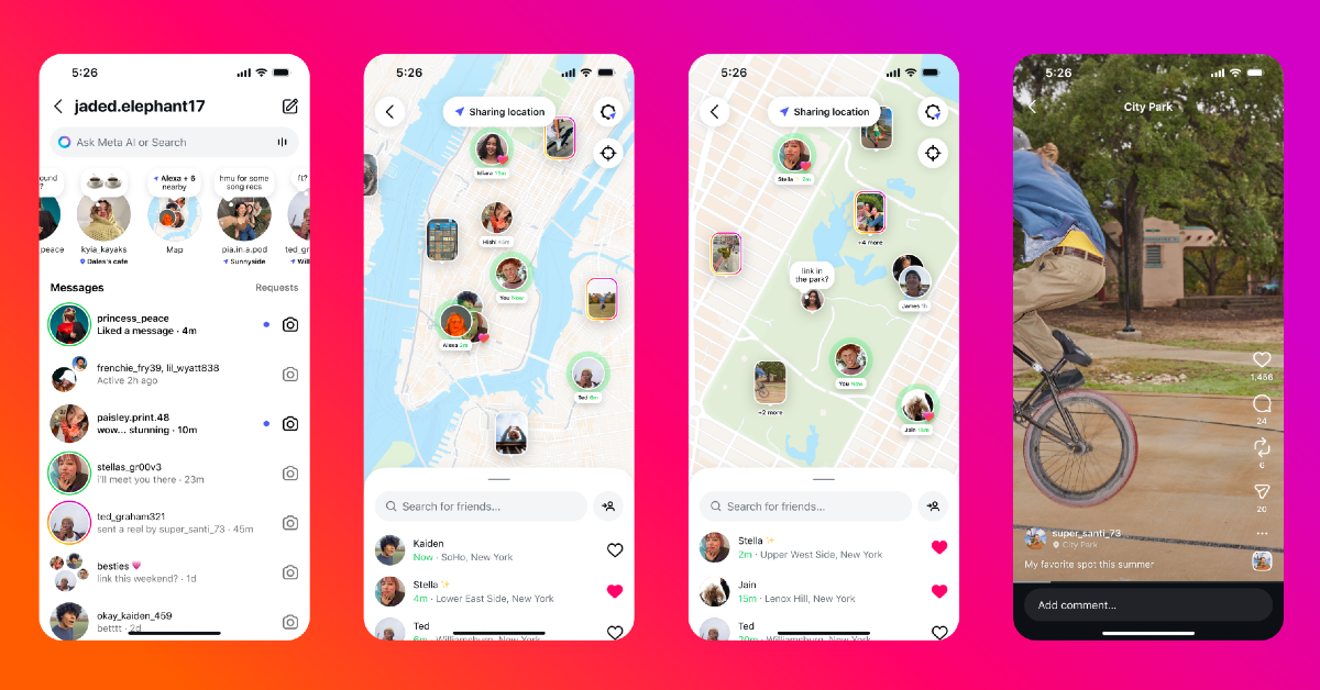 Comment partager votre position sur Instagram Notes - Geek Global